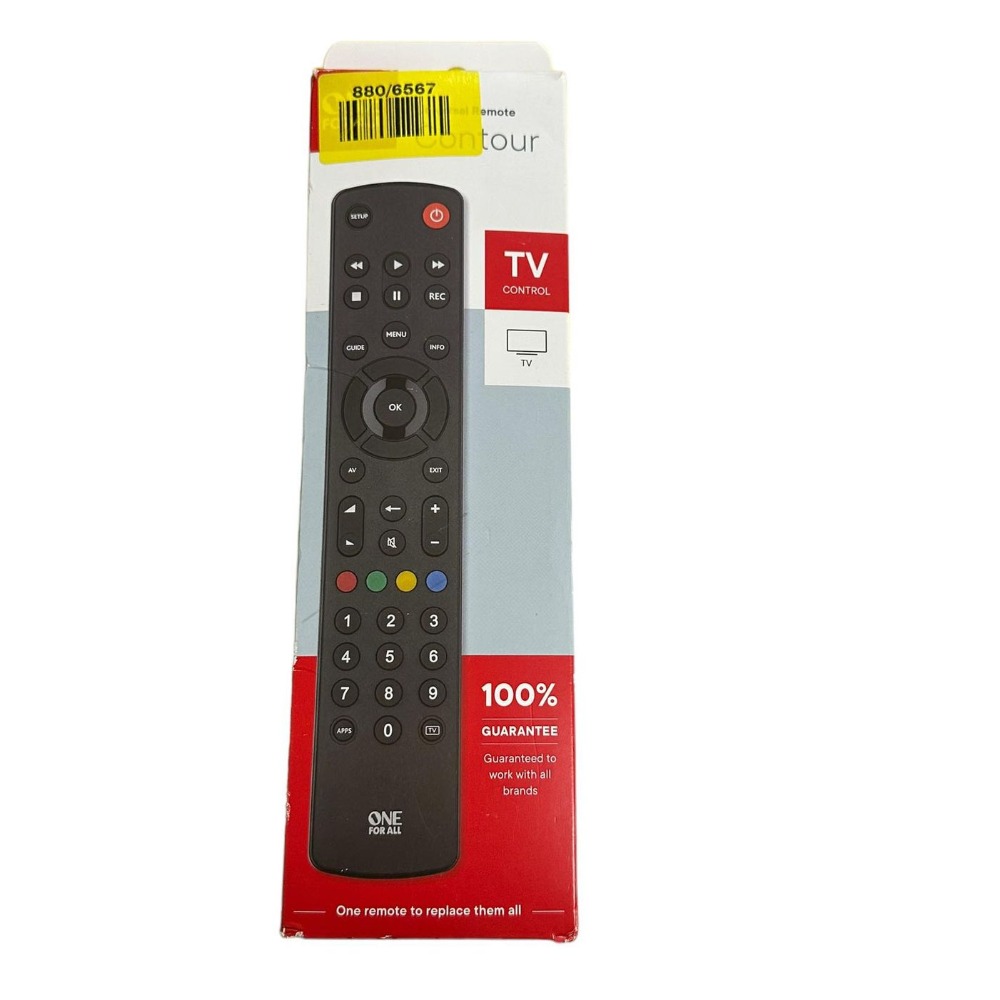 New One For All Universal Contour Remote Control - Own4Less